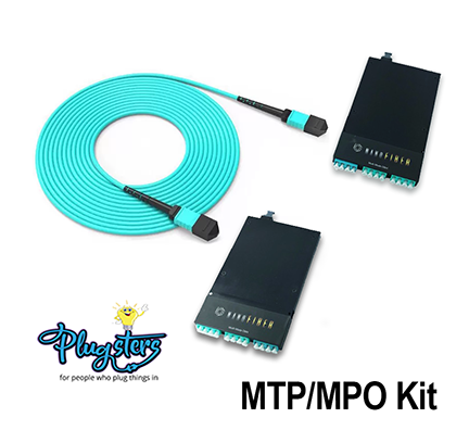 24 Strand 100FT OM3 nanoFIBER Stainless Steel Armored Fiber Optic Cable ...