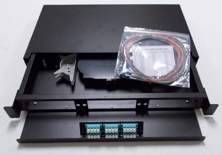 24 Port LC Singlemode Loaded Patch Panel Kit - Plugsters