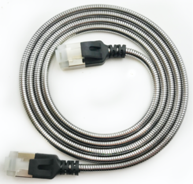 ArmoredPro Anti-Rodent Outdoor Slim 32AWG Shielded U/FTP CAT.6A Patch ...